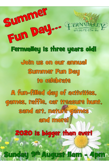 Summer Fun Day at Fernvalley Wildlife Centre and Tearoom | Orkney.com