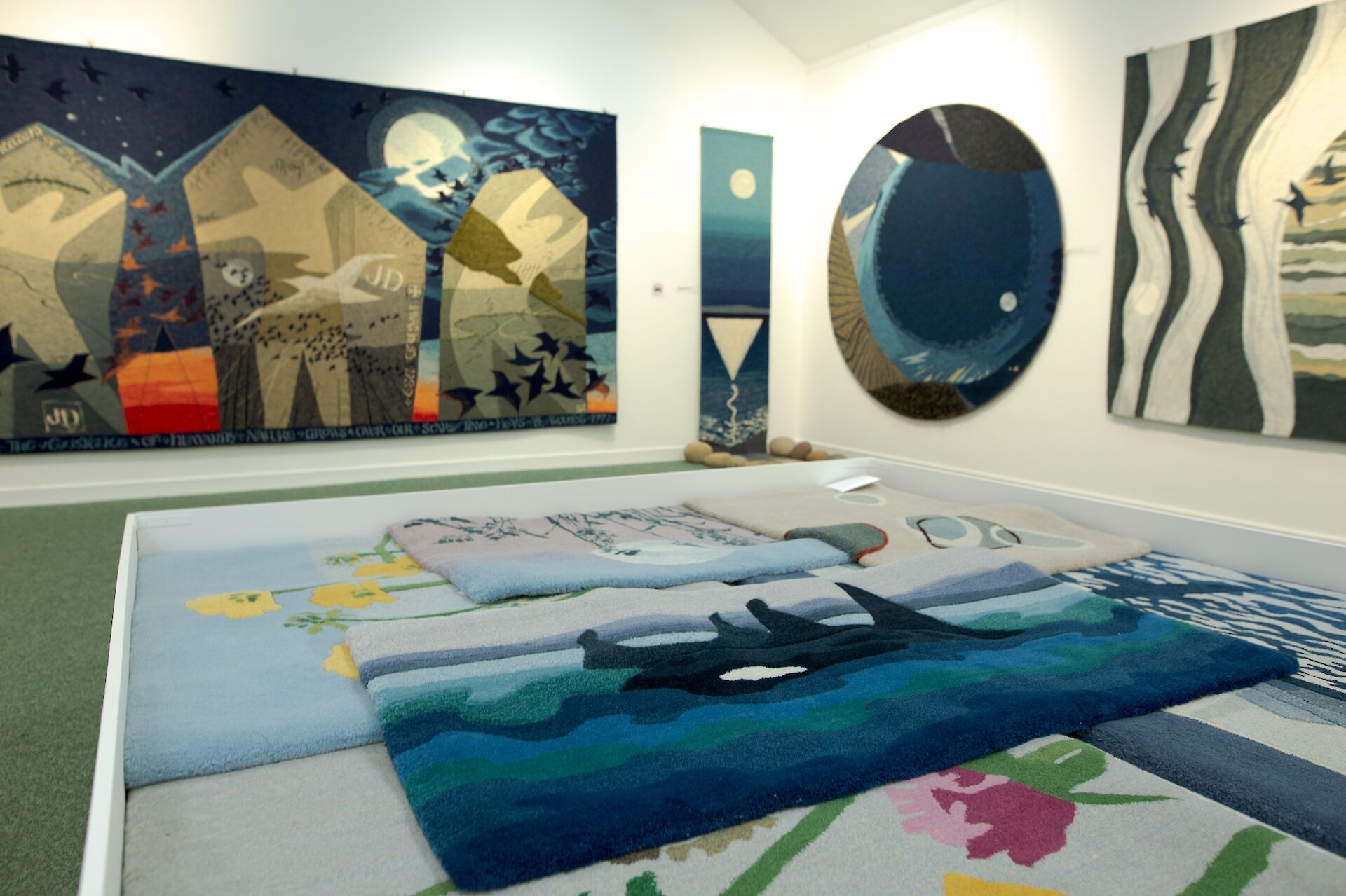 Getting ready: Hoxa Tapestry Gallery | Orkney.com