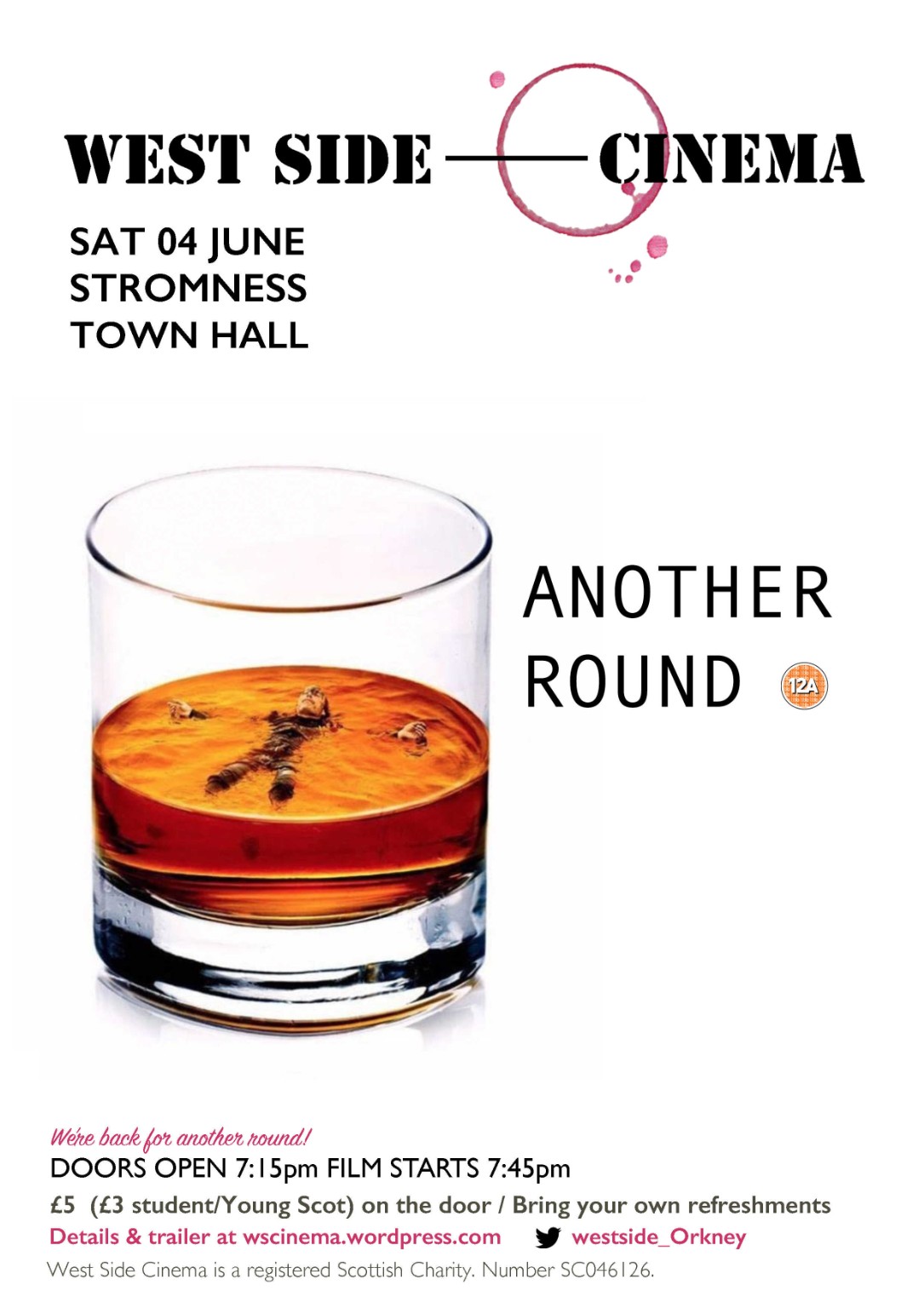 West Side Cinema - ANOTHER ROUND (12A) | Orkney.com